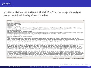 Text prediction based on Recurrent Neural Network Language Model | PDF