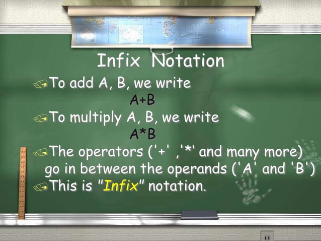 Conversion of Infix to Prefix and Postfix with Stack | PPTX