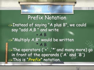 Conversion of Infix to Prefix and Postfix with Stack | PPTX