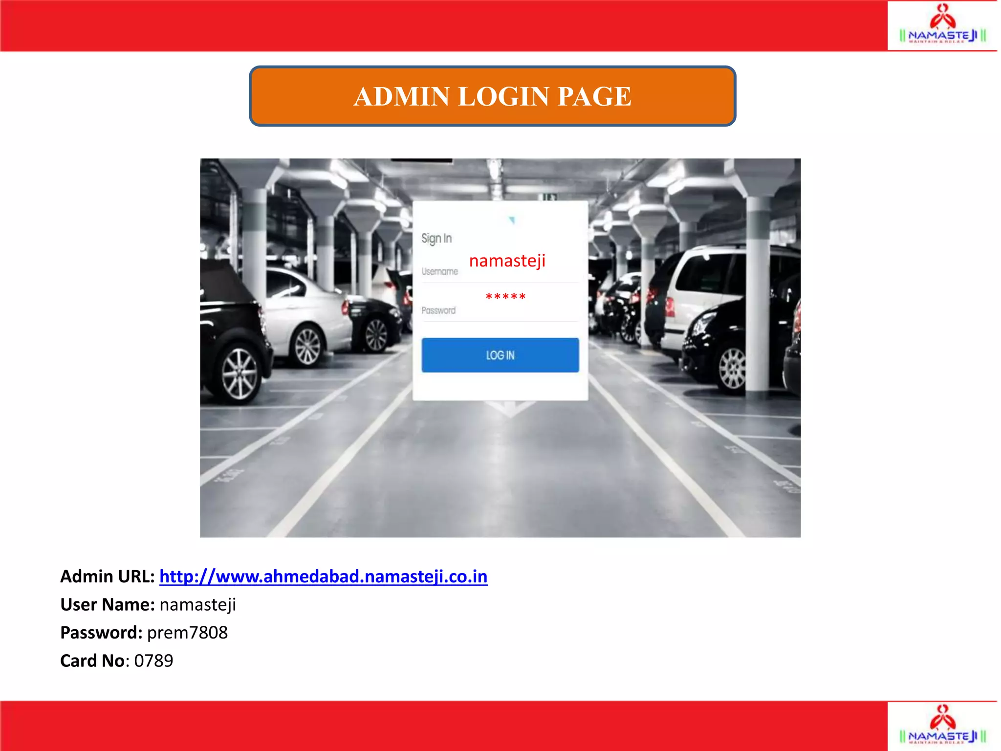 Digital Parking Management PPT | PPTX