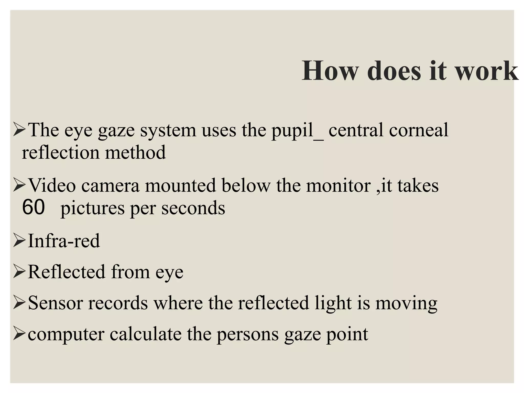Eye Gaze | PPTX