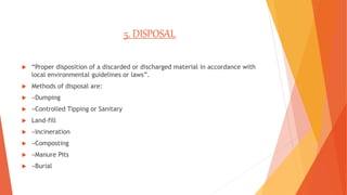 waste management hierarchy system | PPTX