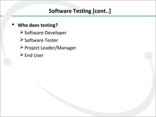 Basic Guide to Manual Testing | PPT