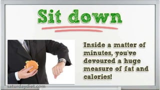 How To Avoid Getting FAT! | PPT
