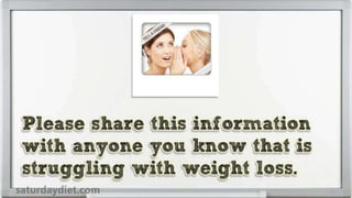 How To Avoid Getting FAT! | PPT