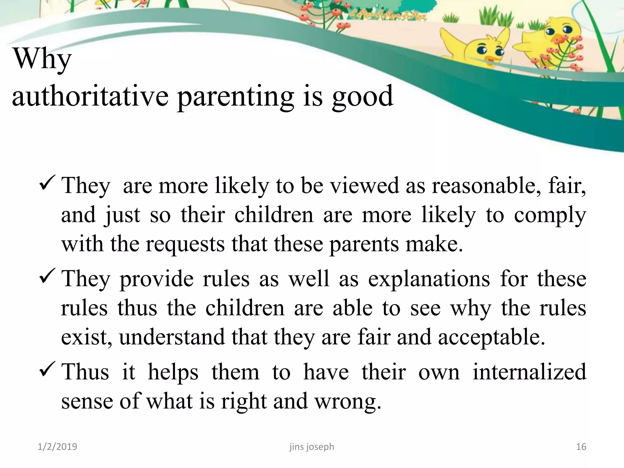 Ppt. parenting styles. jins joseph | PPTX