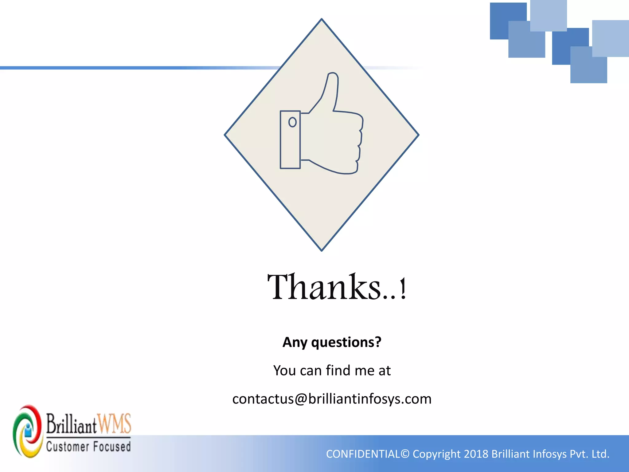 warehouse delivery management system | PPT