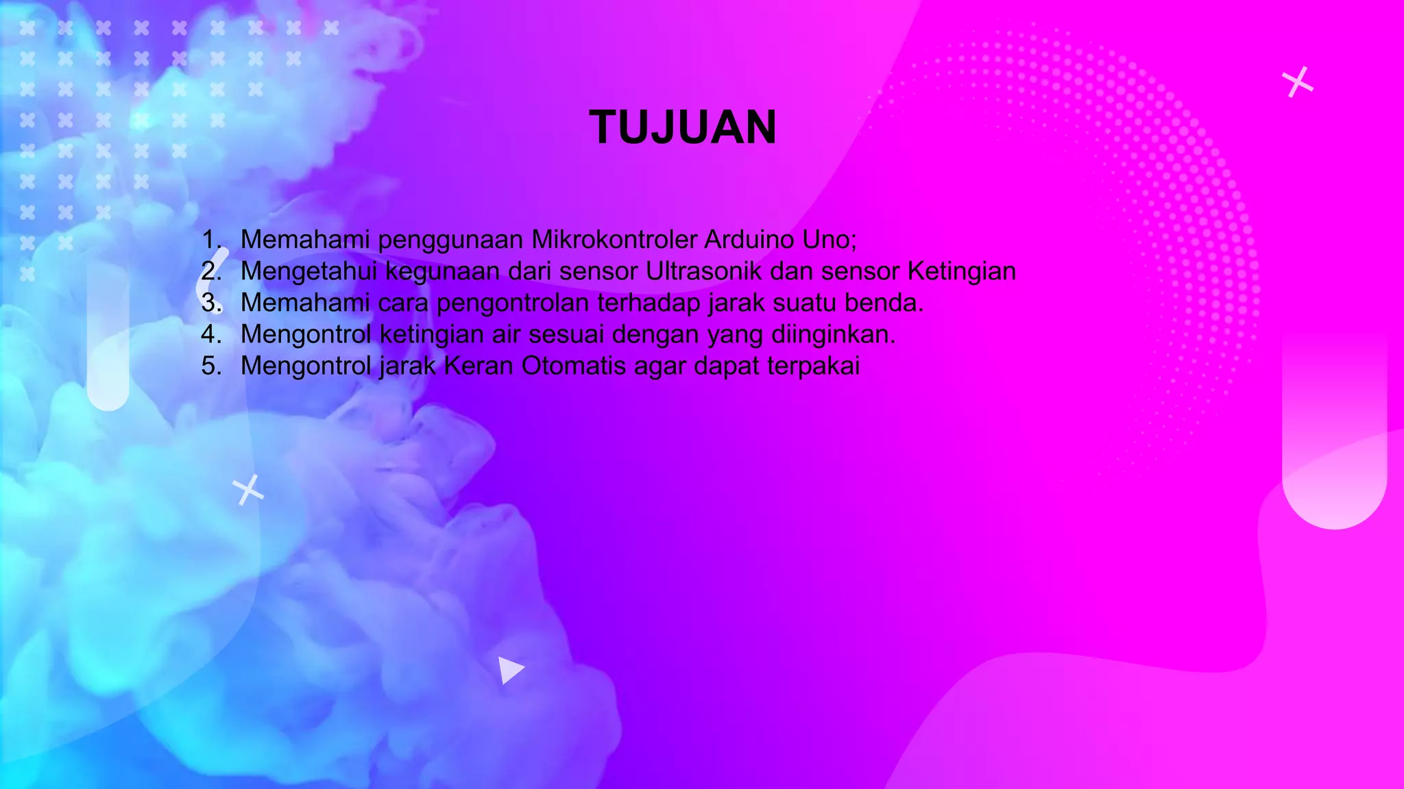 Keran Otomatis dan Tanki Air menggunakan Sensor Ketinggian | PPTX