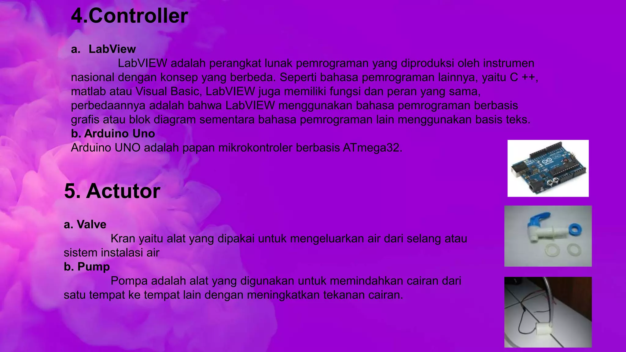 Keran Otomatis dan Tanki Air menggunakan Sensor Ketinggian | PPTX