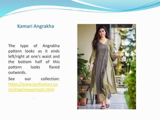 Angrakha-Indian Traditional Fashion Outfit | PPT