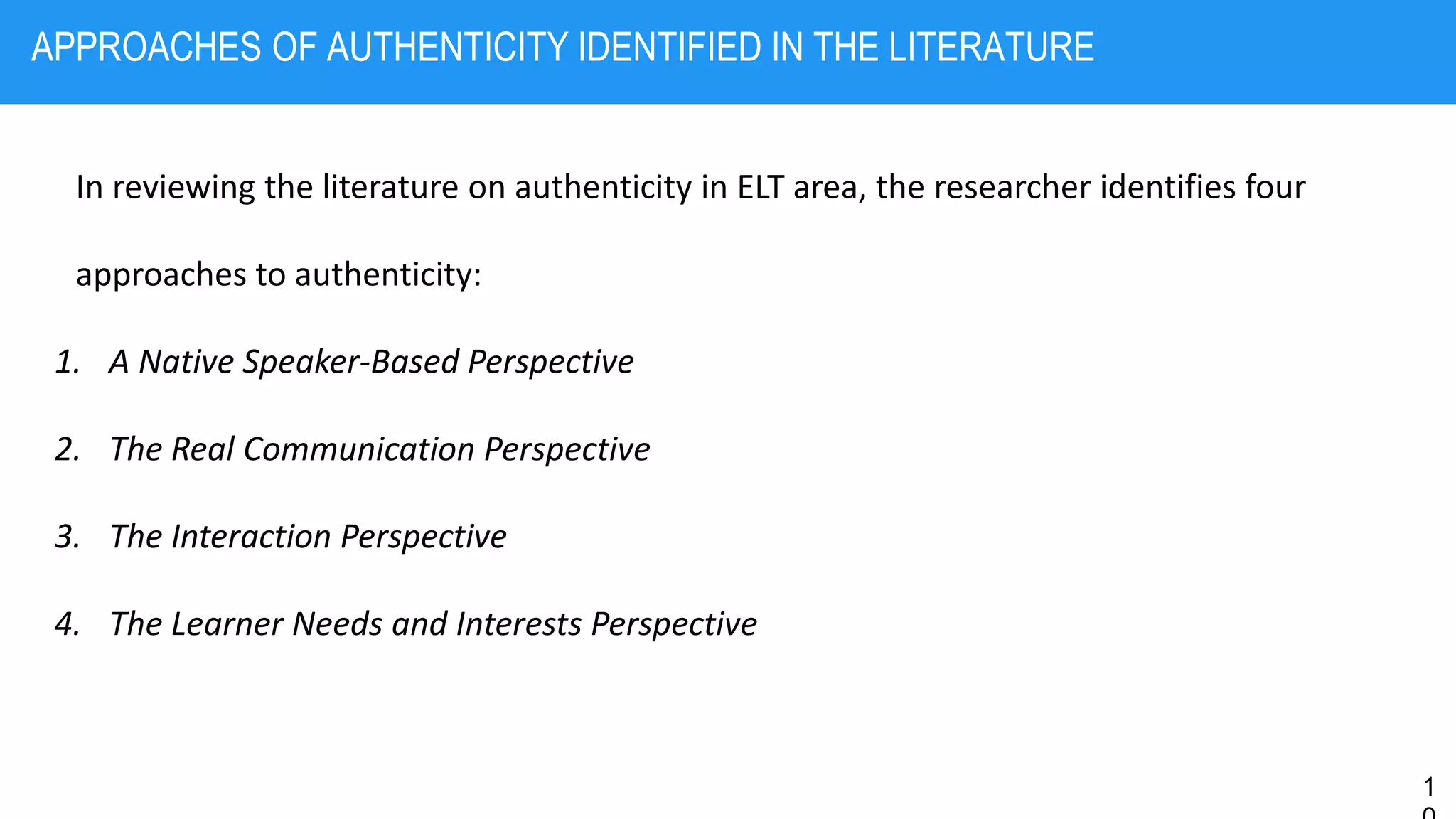 Authenticity in Material Development | PPTX | Education