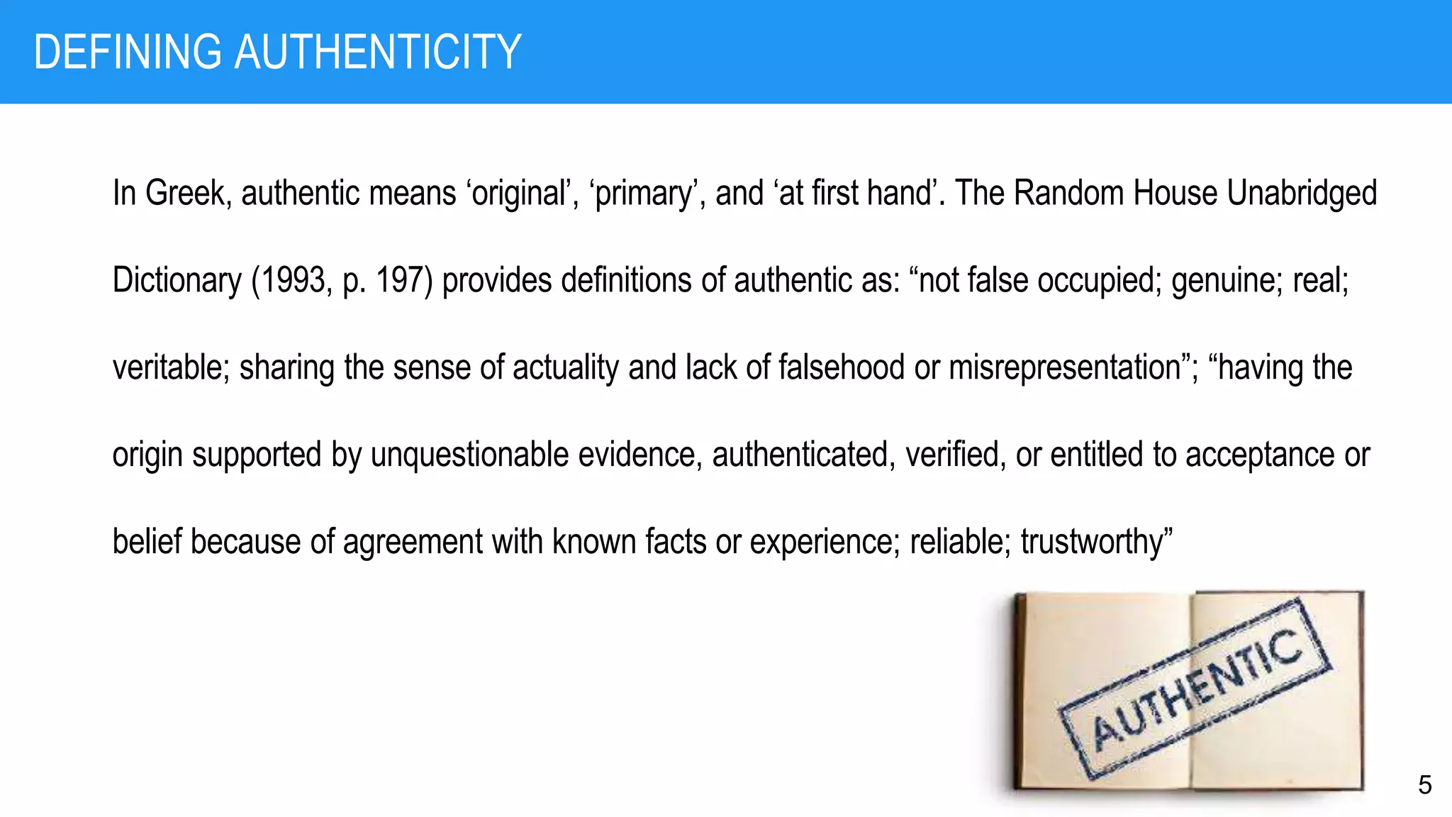 Authenticity in Material Development | PPTX | Education