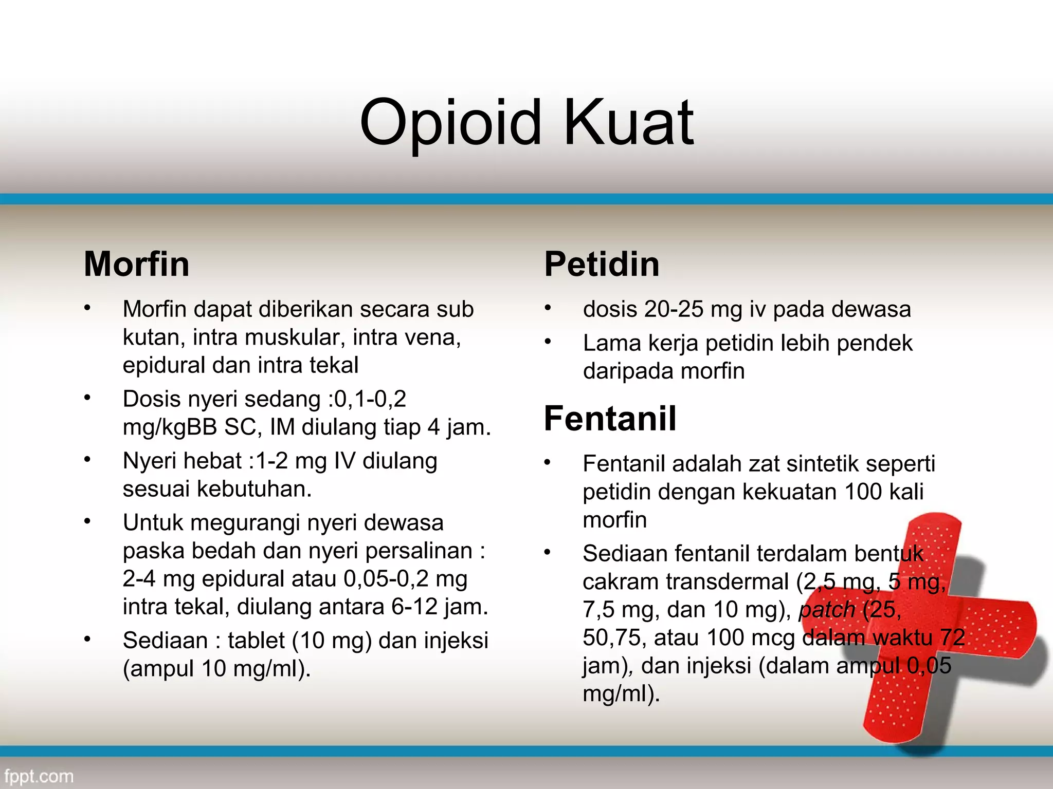 Ppt.. tatalaksana nyeri pasien post op | PPT