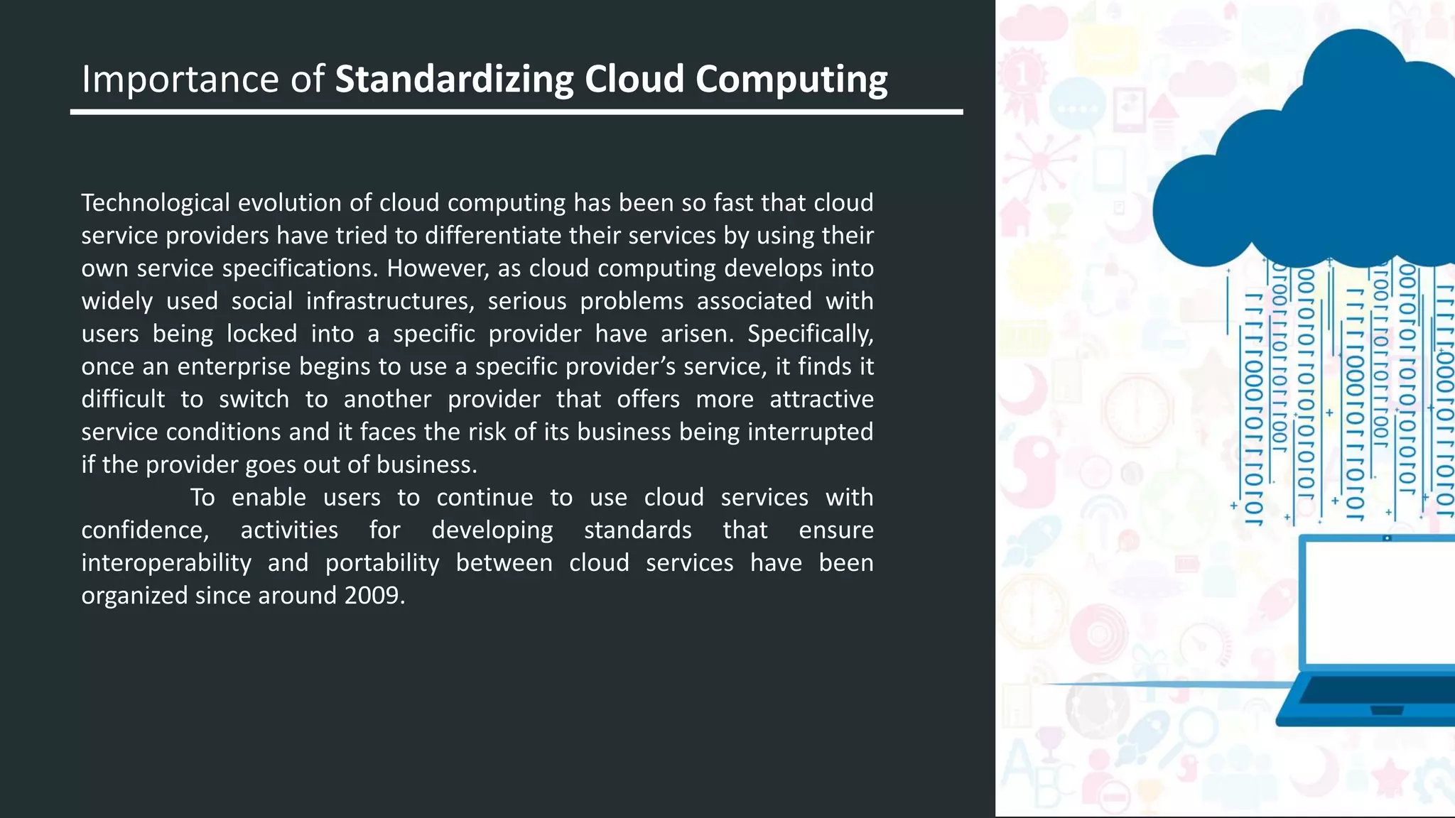 Standardization in Cloud/Cloud Computing | PDF