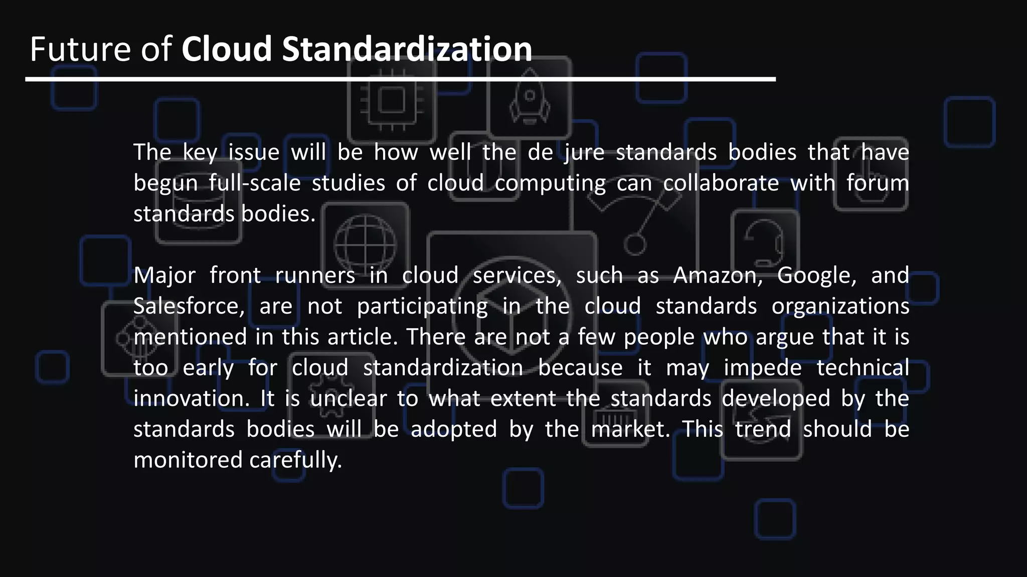 Standardization In Cloud Cloud Computing Pdf