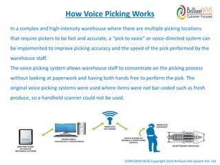 voice picking overview | PPTX