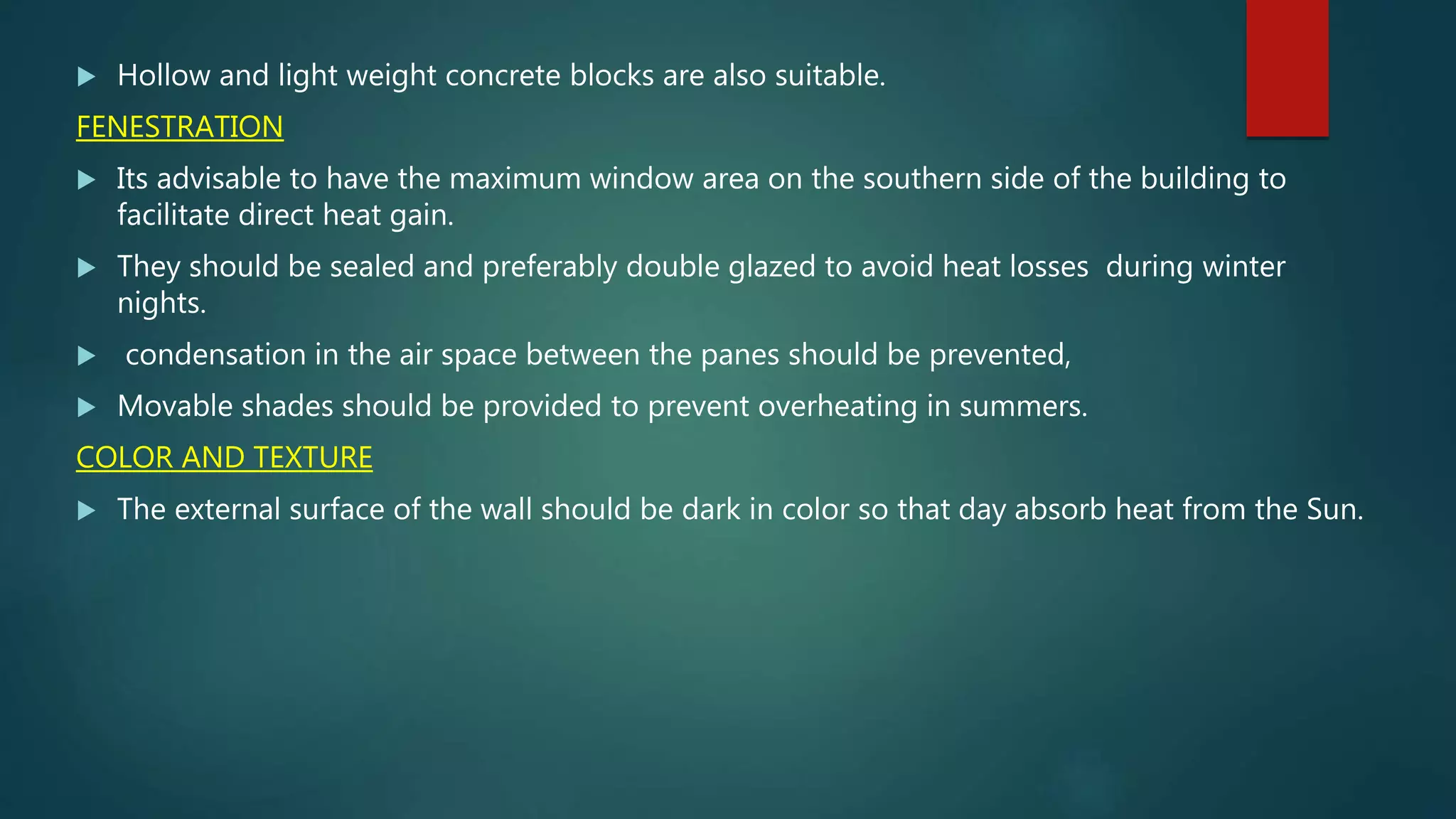 Architecture in cold climate | PPTX