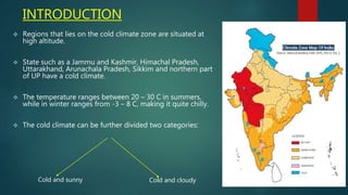 Architecture in cold climate | PPTX