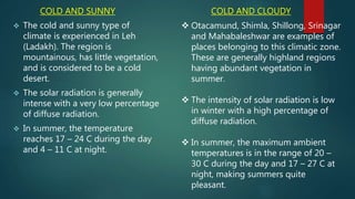 Architecture in cold climate | PPTX