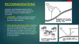 Architecture in cold climate | PPTX