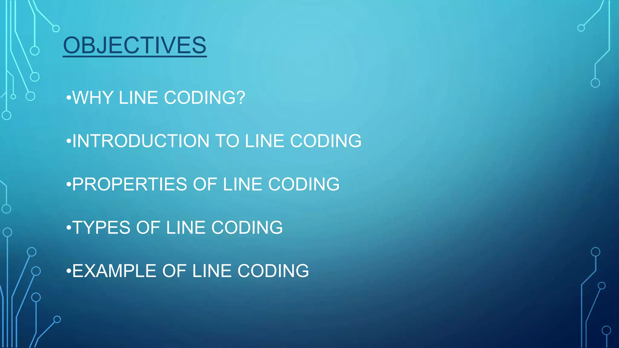 Line coding | PPT