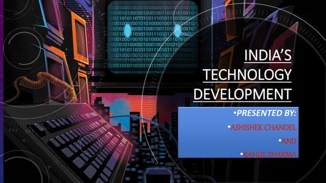 Technology Development In India.ppt