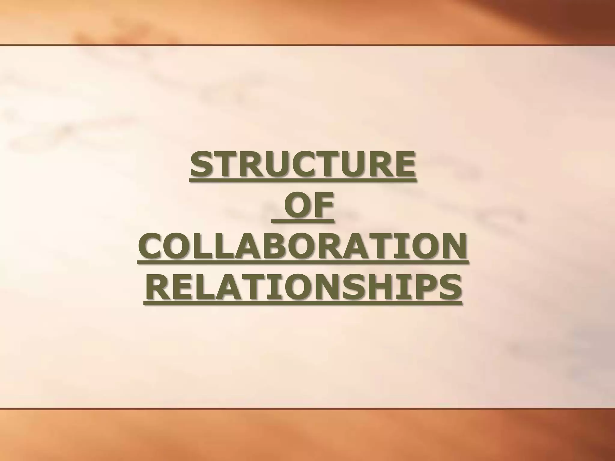 collaboration and its model (including new model 2019 Integration model ...