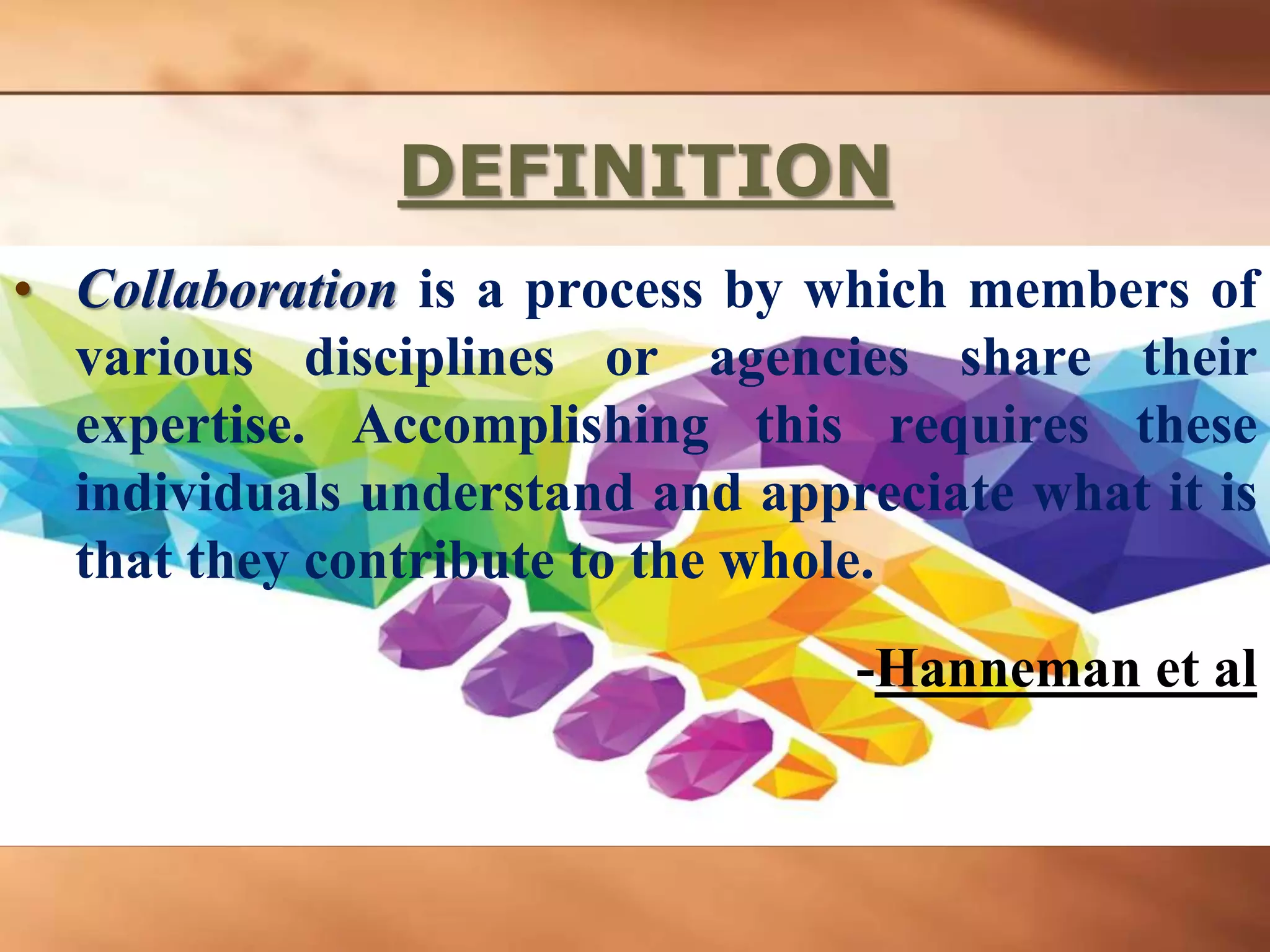 collaboration and its model (including new model 2019 Integration model ...