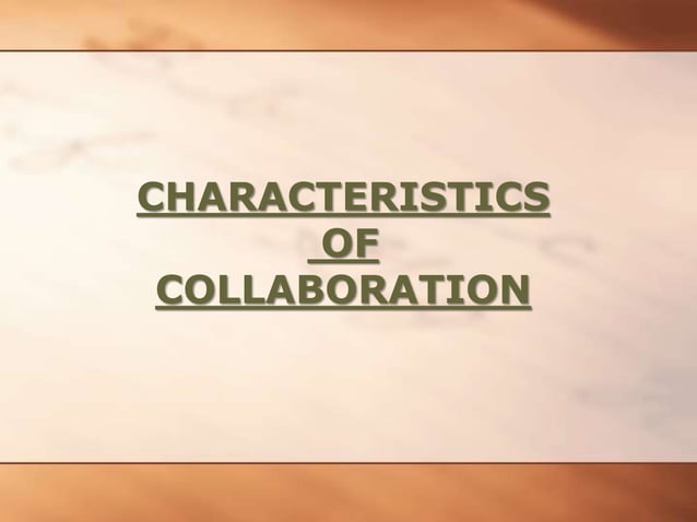 collaboration and its model (including new model 2019 Integration model ...