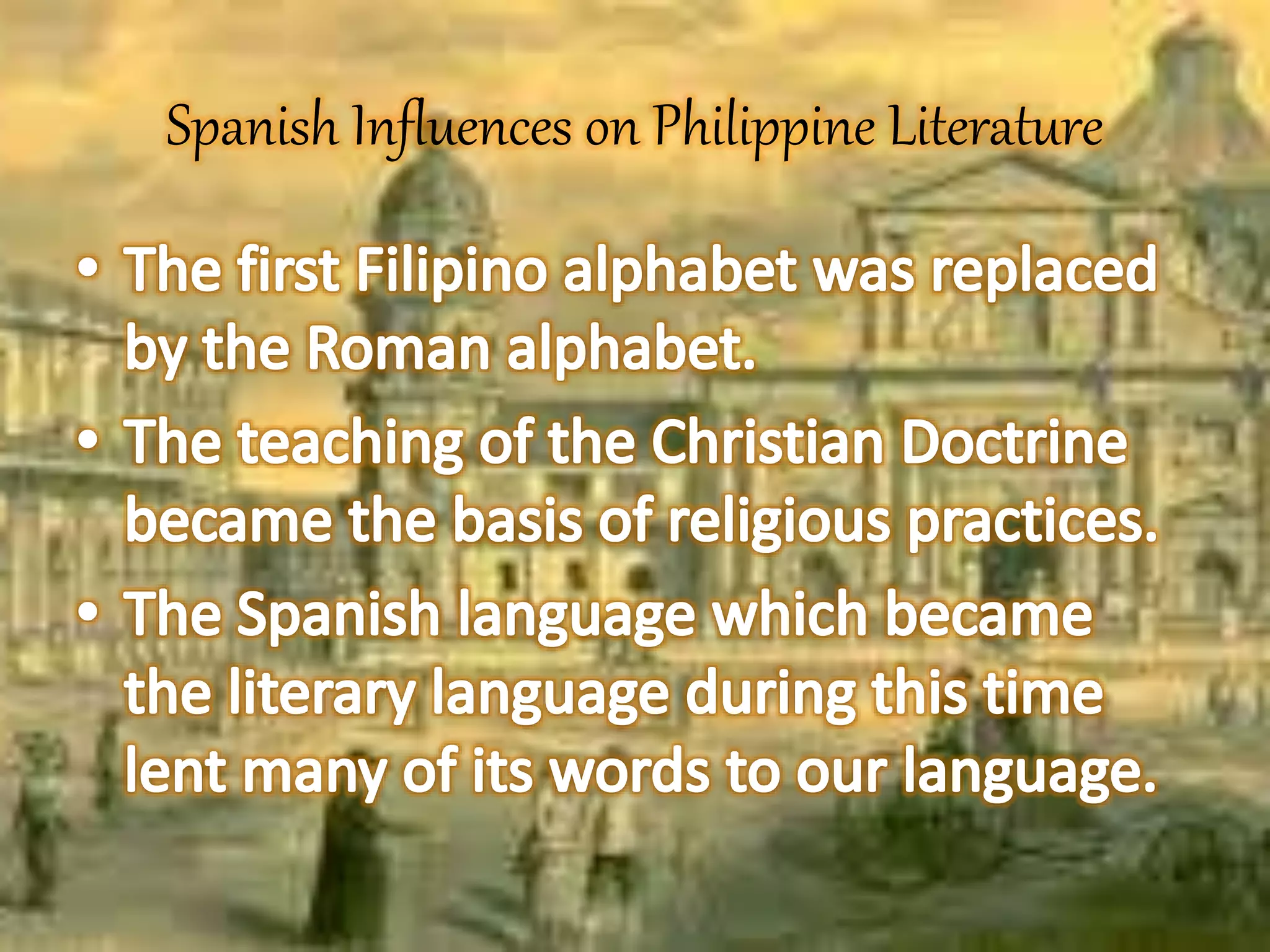 Ppt. on spanish period | PPT