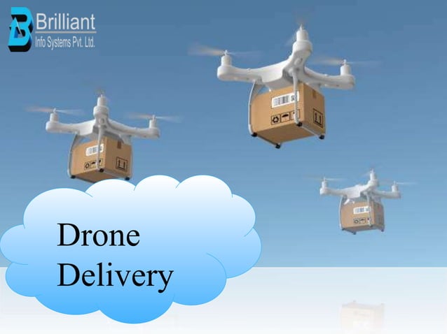 Drone delivery system | PPTX | Logistics and Transportation Industry ...