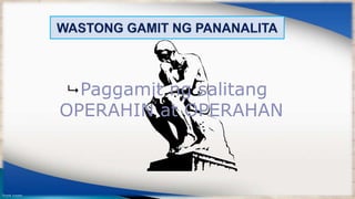 Kakayahang Pangkomunikatibo, Linggwistiko o Gramatical at Wastyong ...