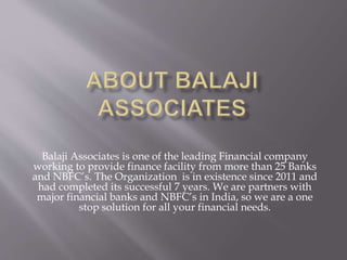 BALAJI ASSOCIATES.... | PPT