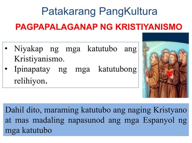 Patakarang Ipinatupad ng mga Espanyol | PPTX