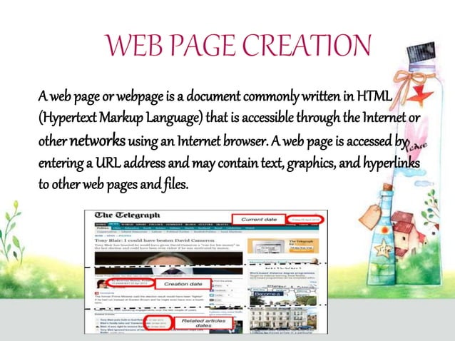 Ppt Of Web Designing And Development Pptx Web Development Internet