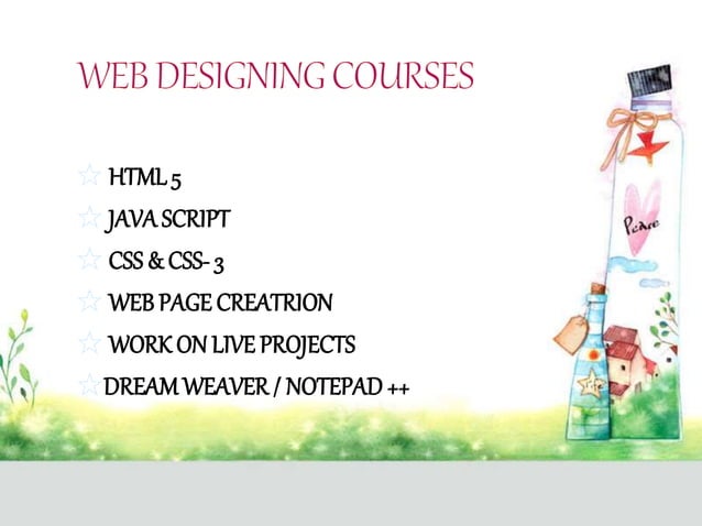 ppt of web designing and development | PPTX | Web Development | Internet
