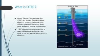 ocean thermal energy conversion | PPTX