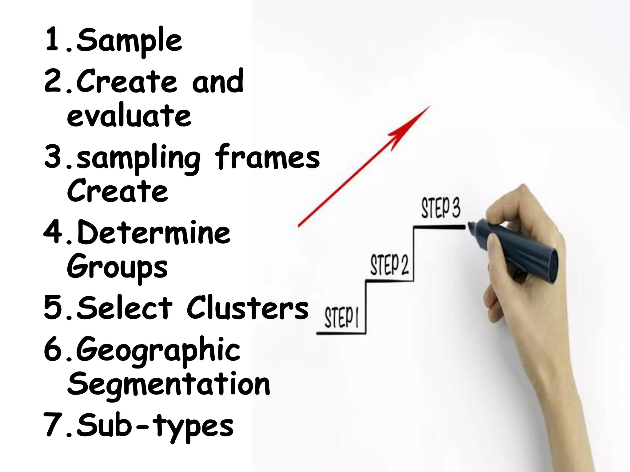 CLUSTER SAMPLING PPT | PPTX