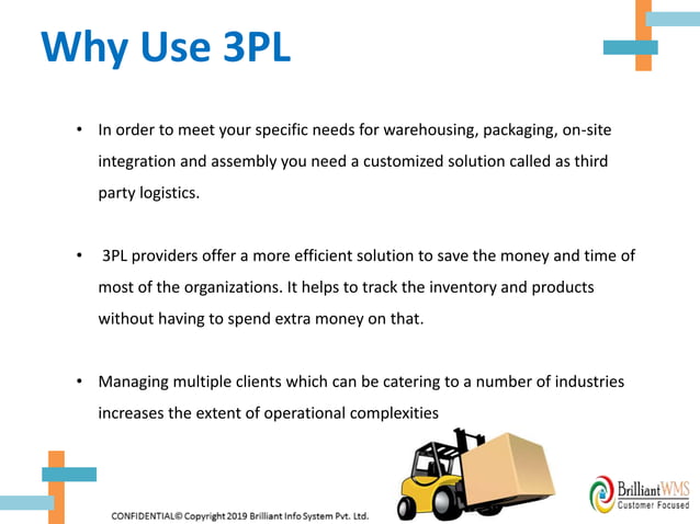 3PL Logistic Software | PPT
