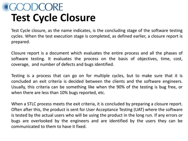 Software Testing Life Cycle – A Beginner’s Guide | PPTX