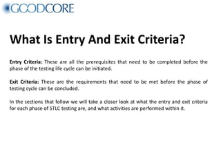 Software Testing Life Cycle – A Beginner’s Guide | PPTX