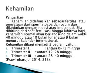 ASUHAN KEBIDANAN TRIMESTER DUA | PPTX