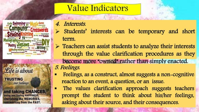 STEPS IN VALUING PROCESS AND VALUE INDICATORS | PPT