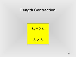 special theory of relativity | PPT