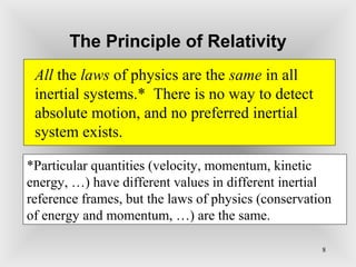 special theory of relativity | PPT