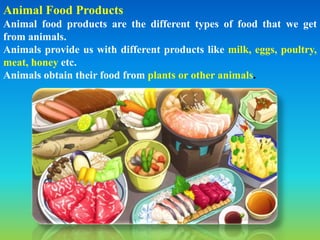 FOOD: WHERE DOES IT COME FROM? -CLASS VI (CBSE) | PPTX