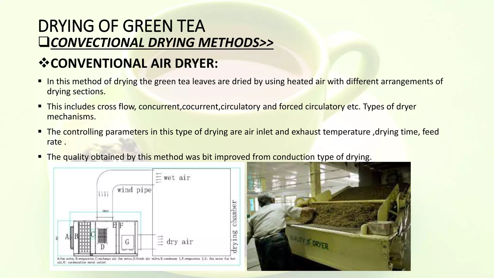 Green tea processing | PPTX