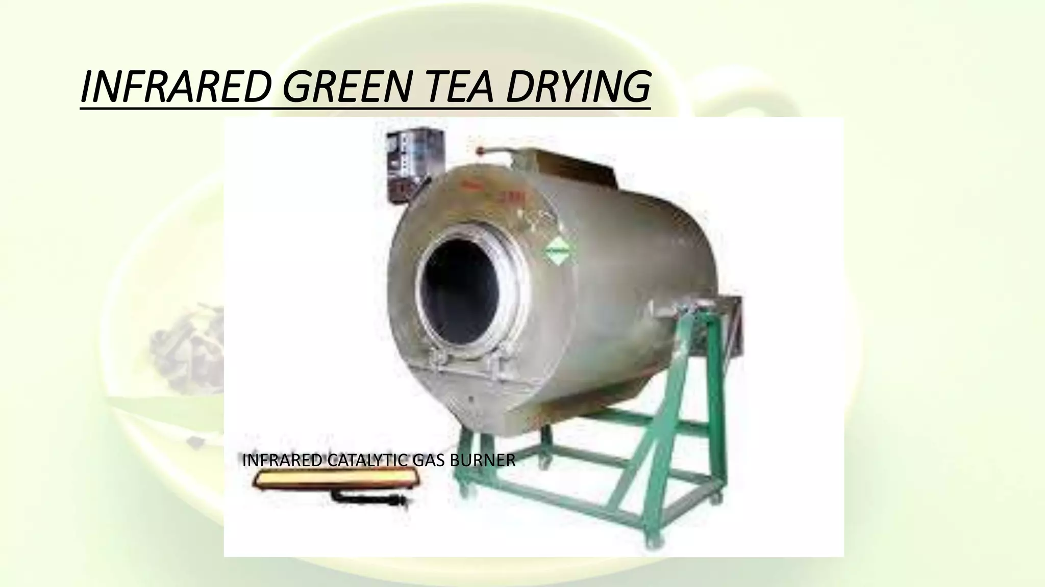 Green tea processing | PPTX