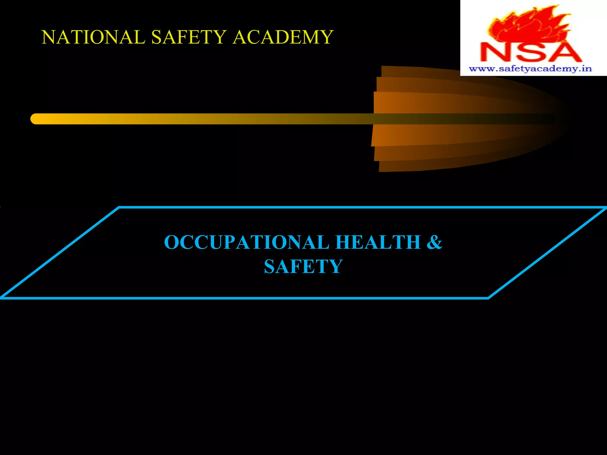 Diploma in Occupational Health and Safety UNIT -1 | PPT