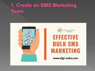 7 Tips to Leverage the Power of SMS Marketing | PPT